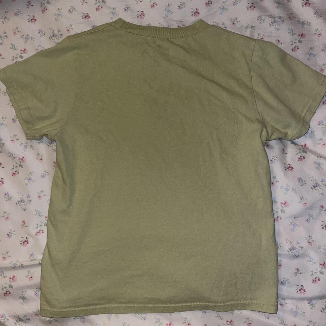 💌OPEN TO OFFERS💌 Green Butterfly Brandy Melville top... - Depop