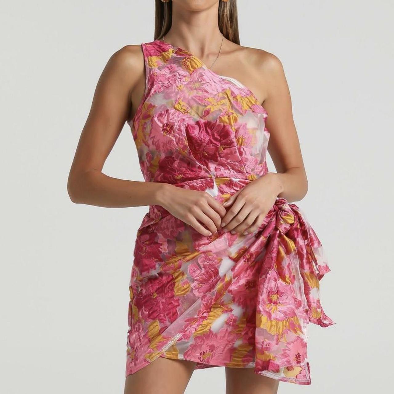 ShowPo Brailey One Shoulder Mini RRP: $120 Worn... - Depop