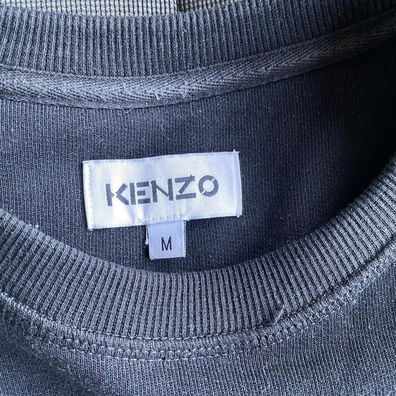 Black Kenzo Crew Neck Size Medium - Depop