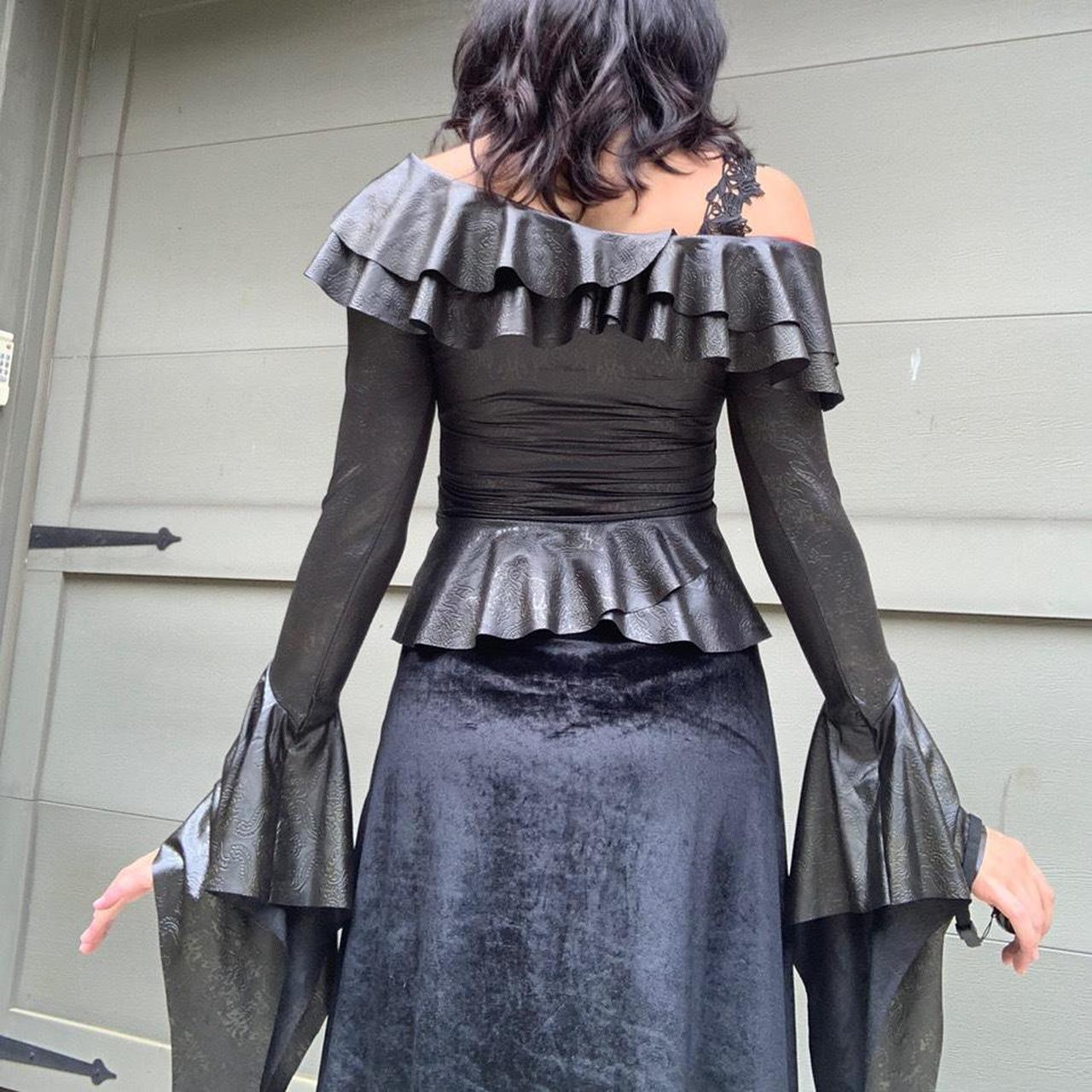 INSANELY Beautiful Punk Rave Top in size xs-small.... - Depop