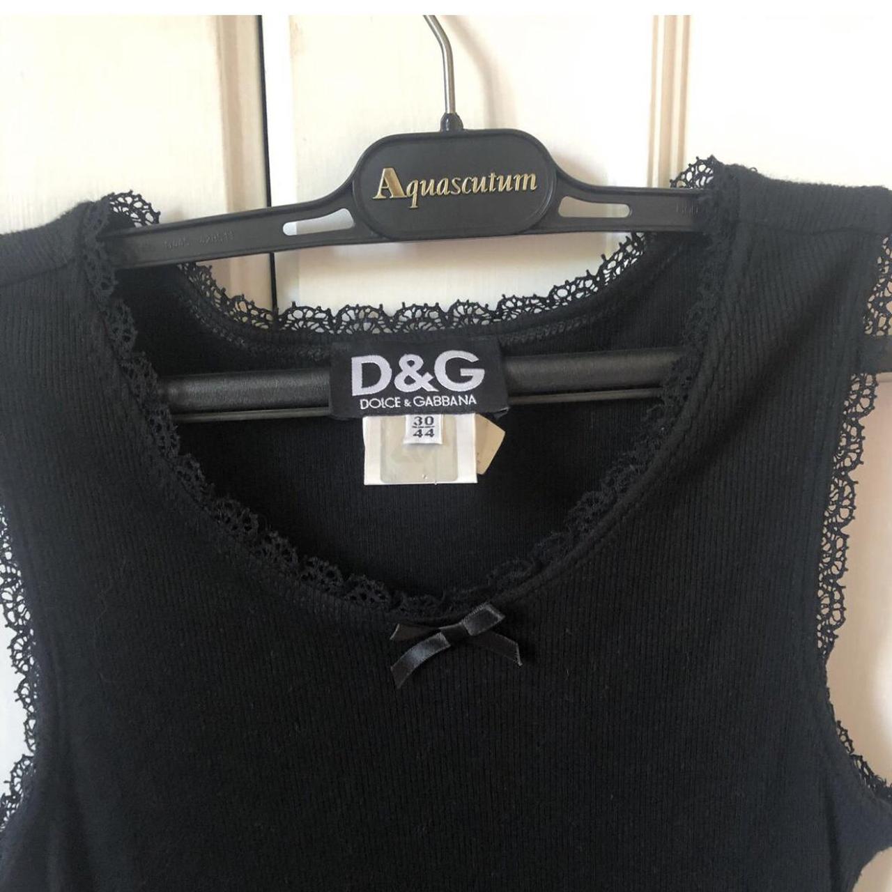 Super cute vintage Dolce & Gabbana black dress with... - Depop
