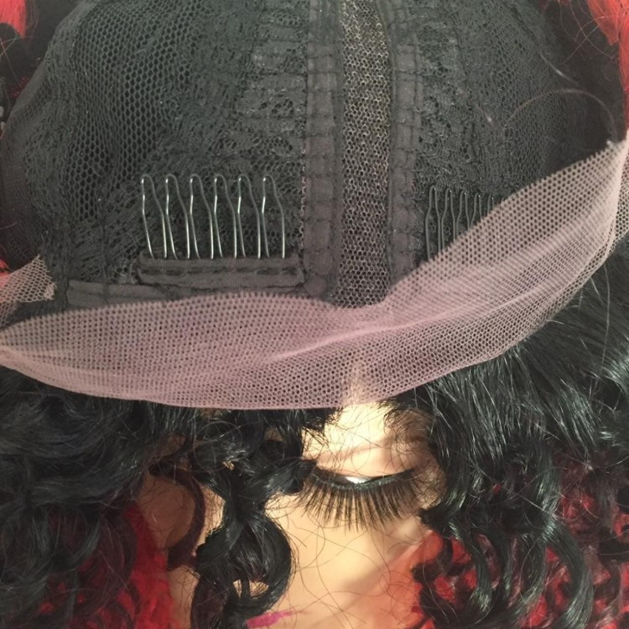 Lace front with parting This wig has a natural... - Depop