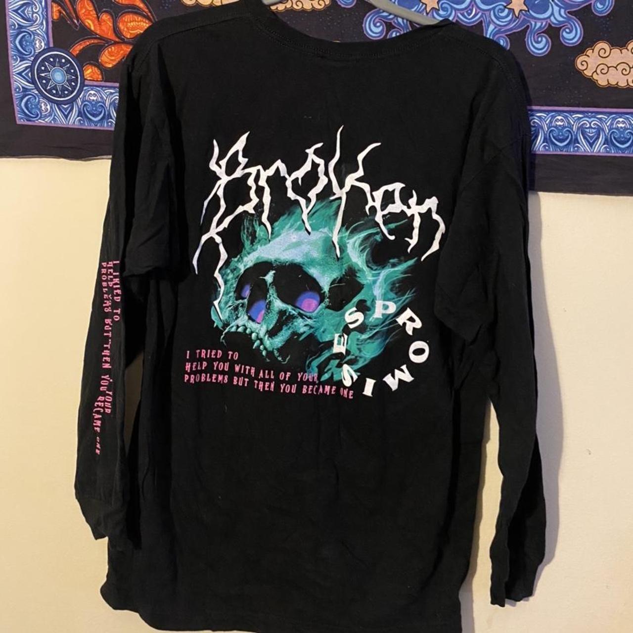 Broken Promises long sleeve shirt. #streetwear... - Depop