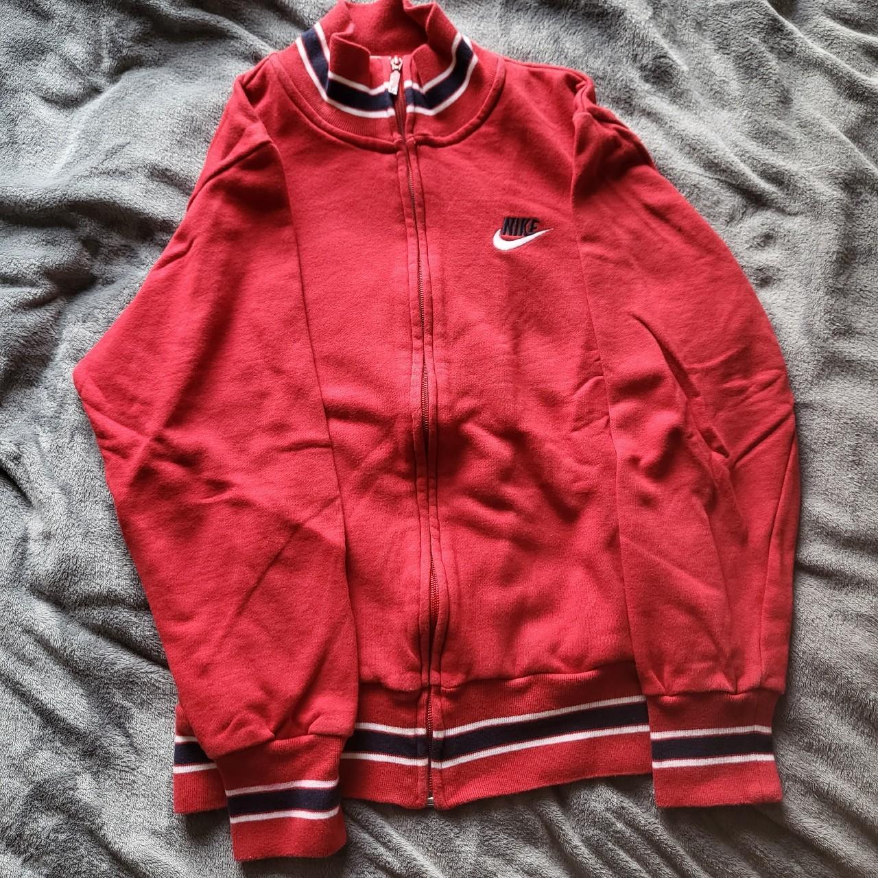Nike Men's Red Jacket | Depop
