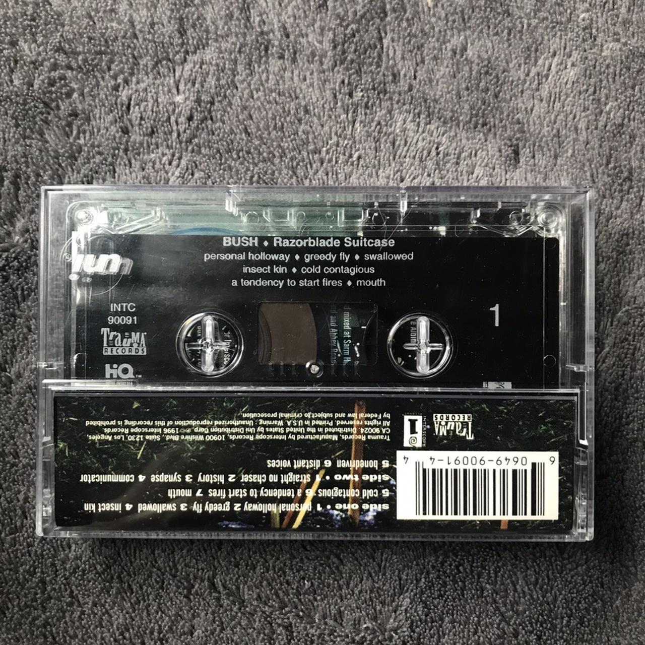 Bush “Razorblade Suitcase” cassette. Untested but... - Depop