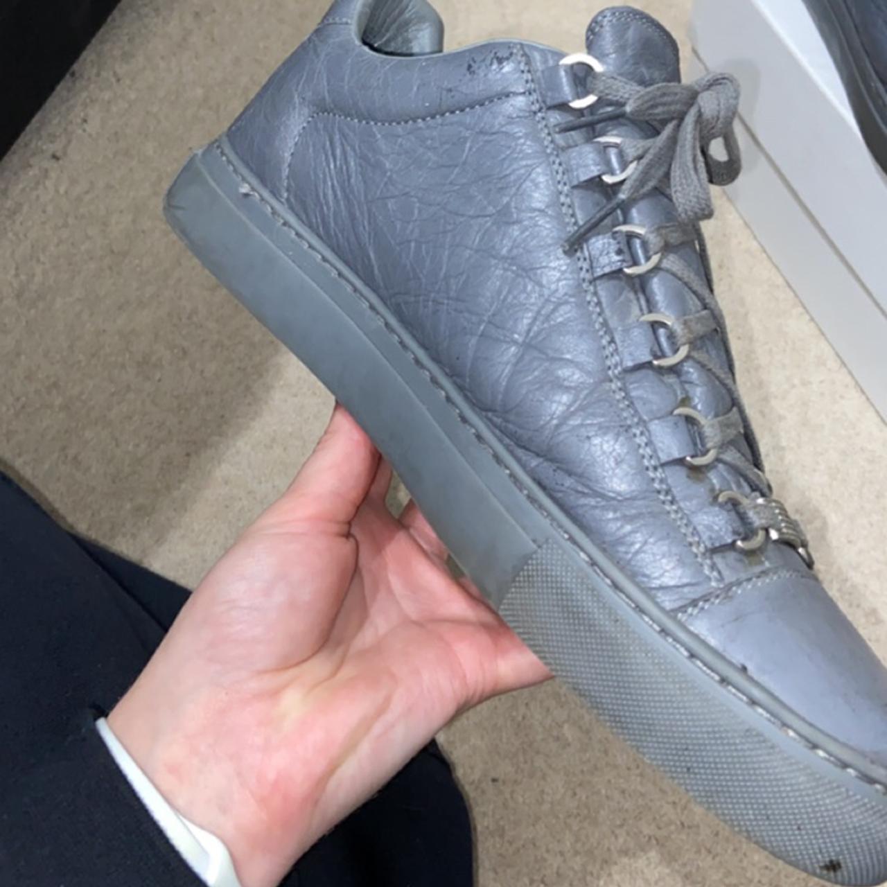 Men’s Balenciaga arena grey shoes. UK 7 but are... - Depop