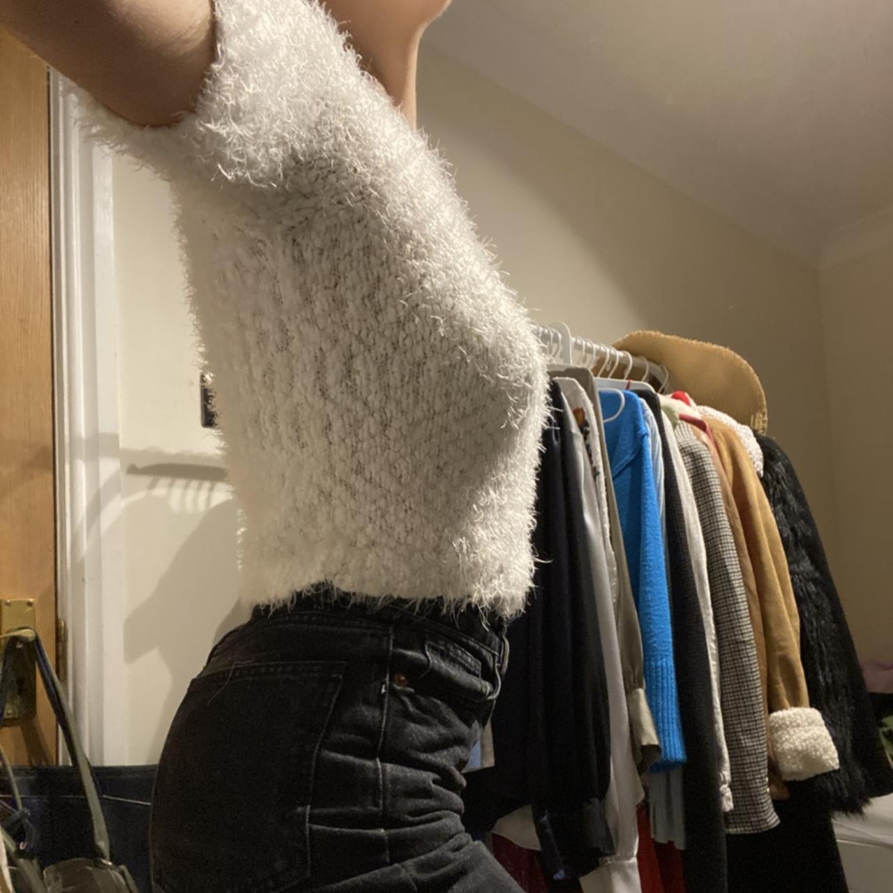 Fluffy top🥰 - Depop