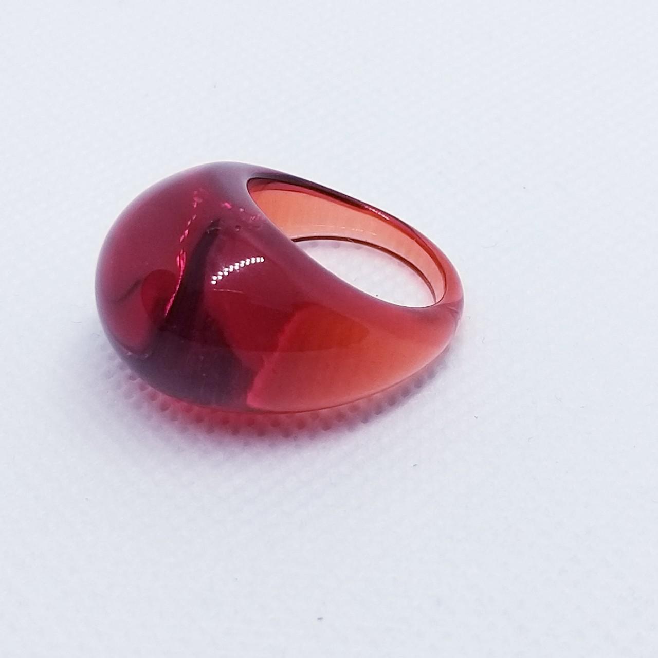 Resin ring Funky ring chunky ring plastic ring... - Depop