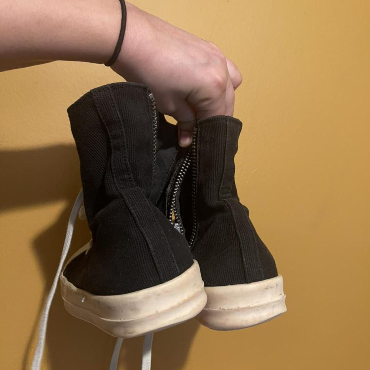 Rick Owens Ramones Sneakers Size 39 - used / no | Depop Rick Owens Ramones Sneakers Size 39 - used / no | Depop