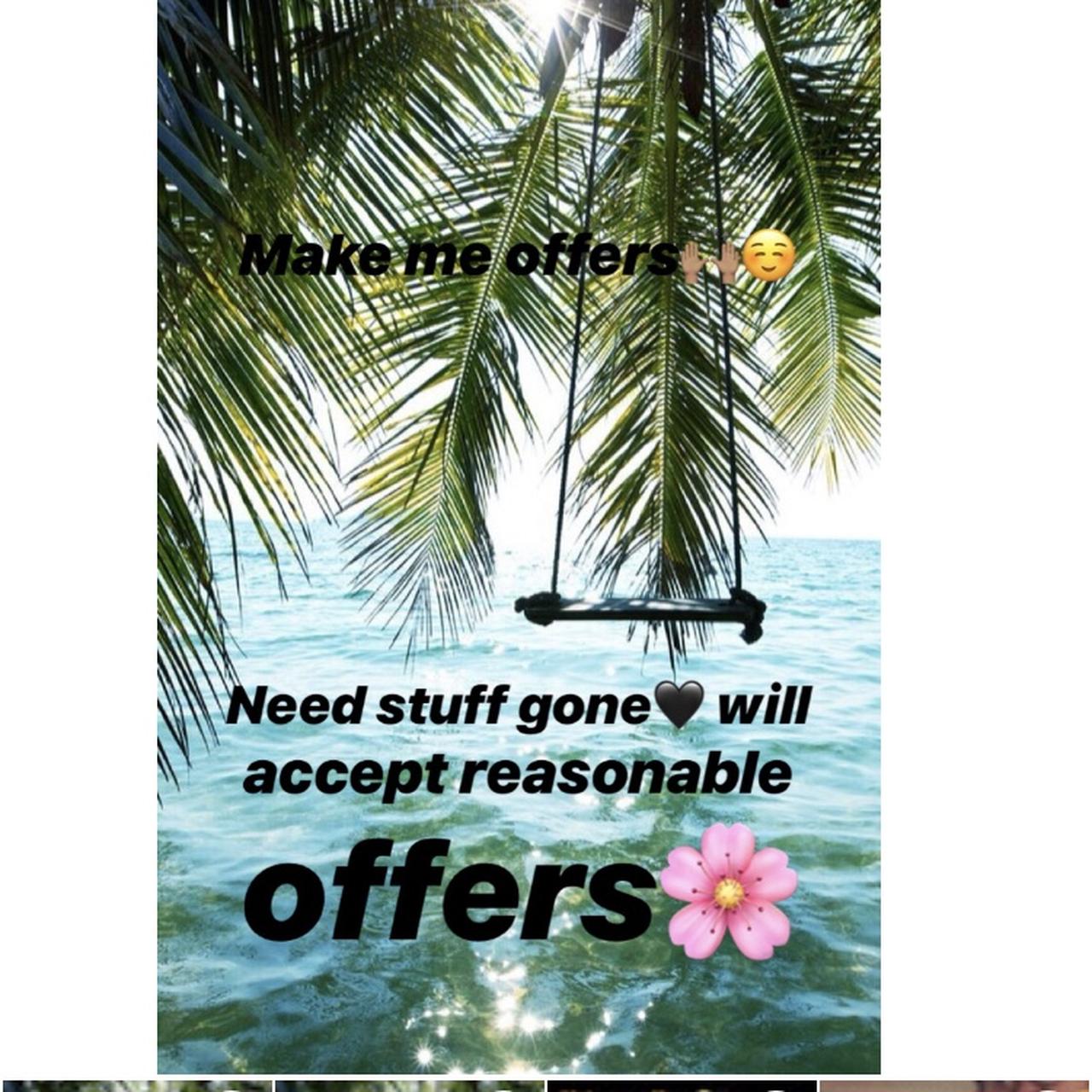 Make me offers💁🏼‍♀️💁🏼‍♀️ will accept reasonable prices 🖤🖤 - Depop