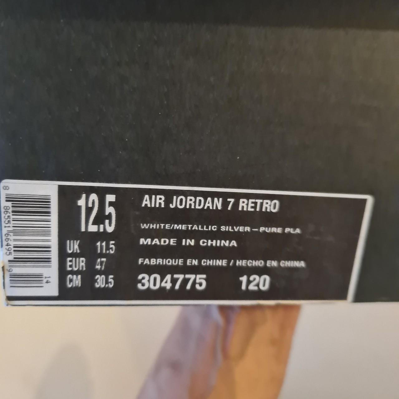 AIR JORDAN RETRO 7 WITH ORIGINAL BOX - Depop