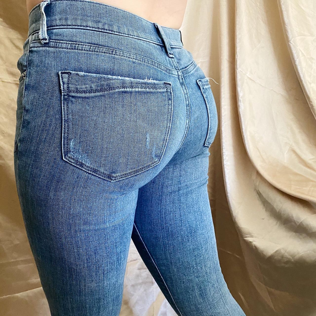 MID RISE EXPRESS JEANS!!! slightly cropped and... - Depop