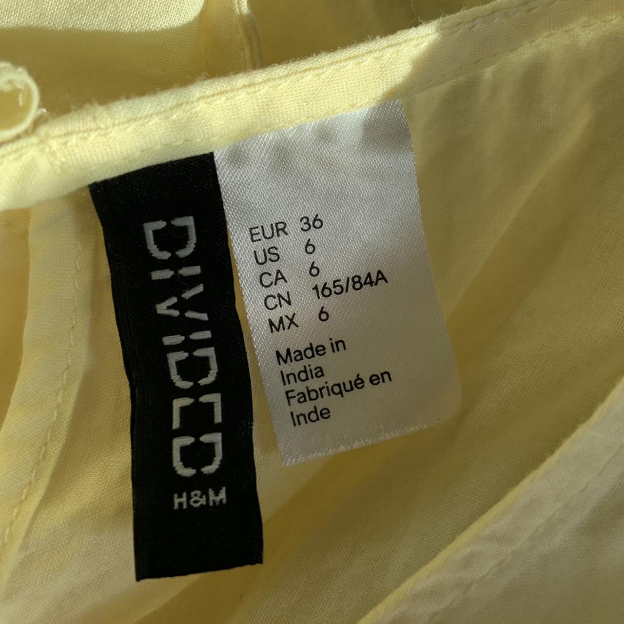 Super cute pale yellow tank top with white eyelet... - Depop