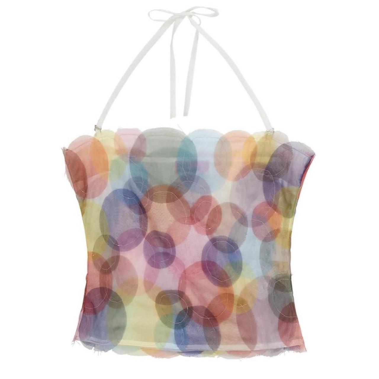 Tyler Mcgillivary Oli sheer bubble top Size: M Can... - Depop