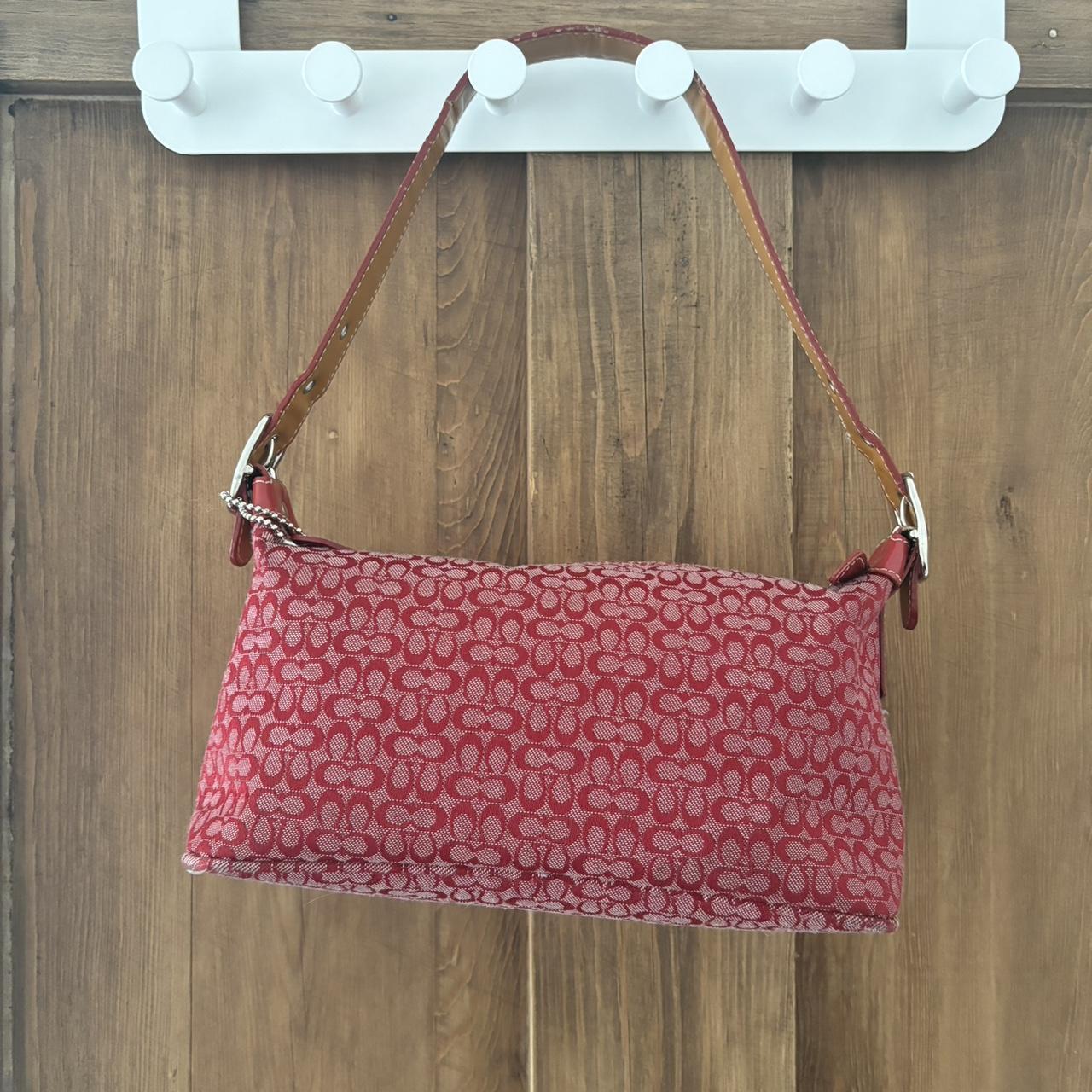 Vintage Coach Monogram Shoulder Bag Repo so some... - Depop