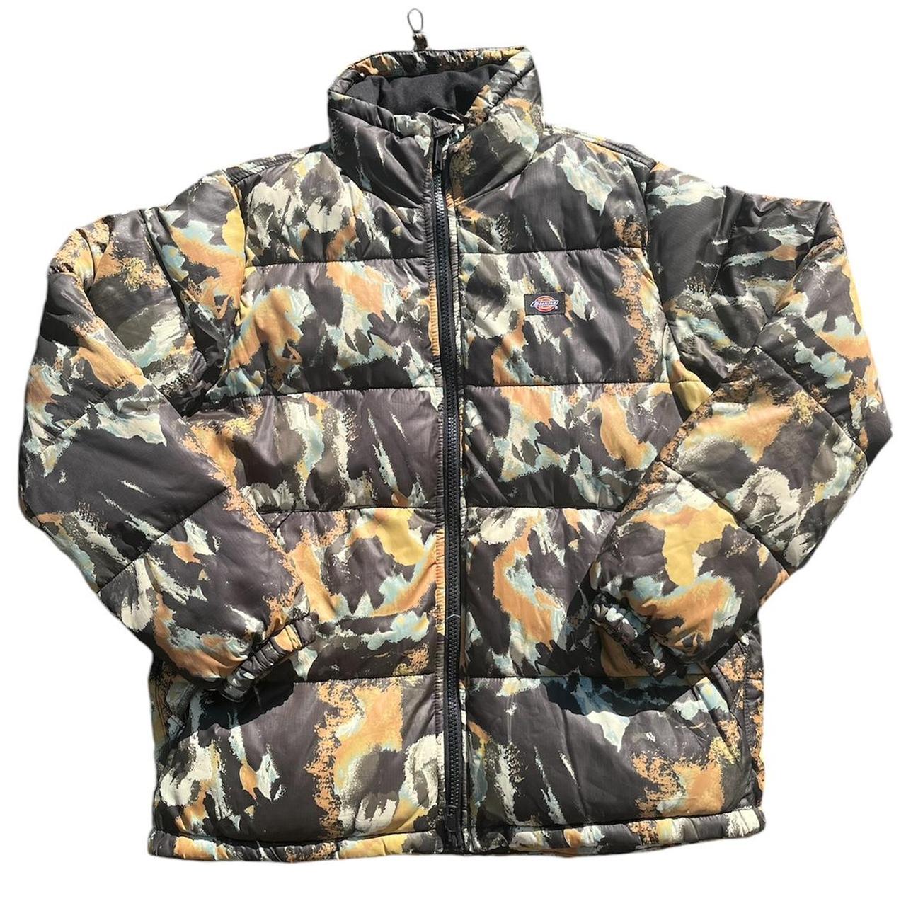Dickies Camo Realtree Full Zip Puffer Coat Jacket -... - Depop