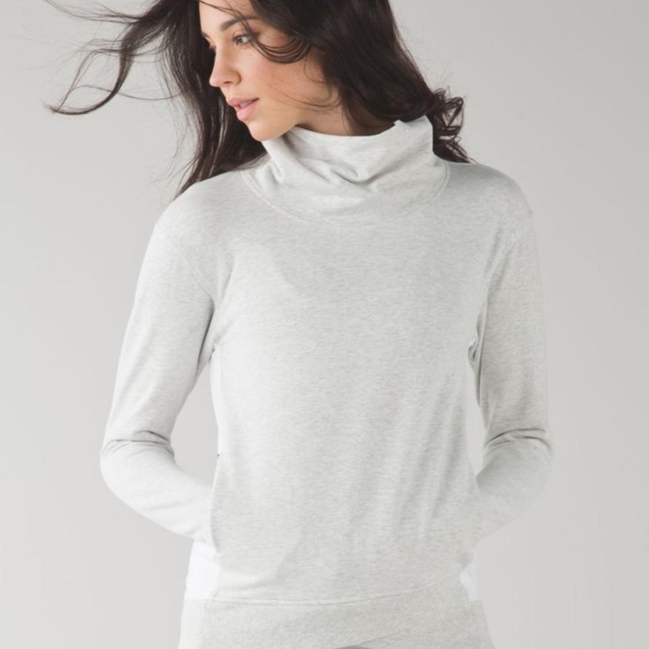 Lululemon On the Double pullover lululemon cowl neck... | Depop