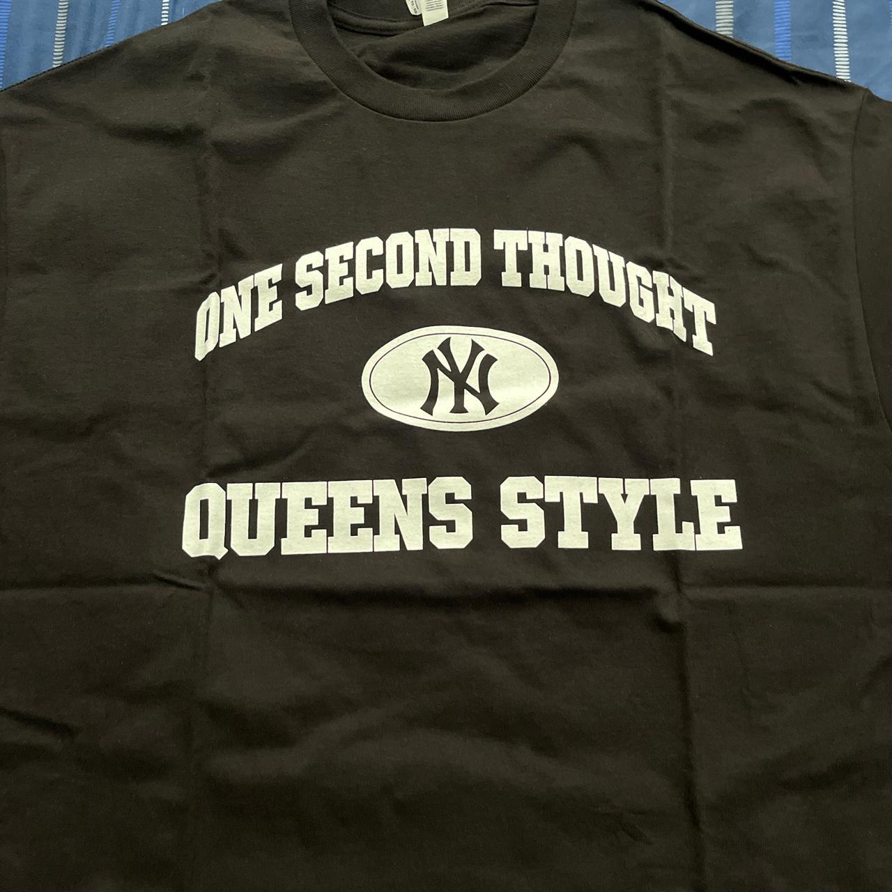 USE PAYPAL One Second Thought Queens Style Yankees... - Depop