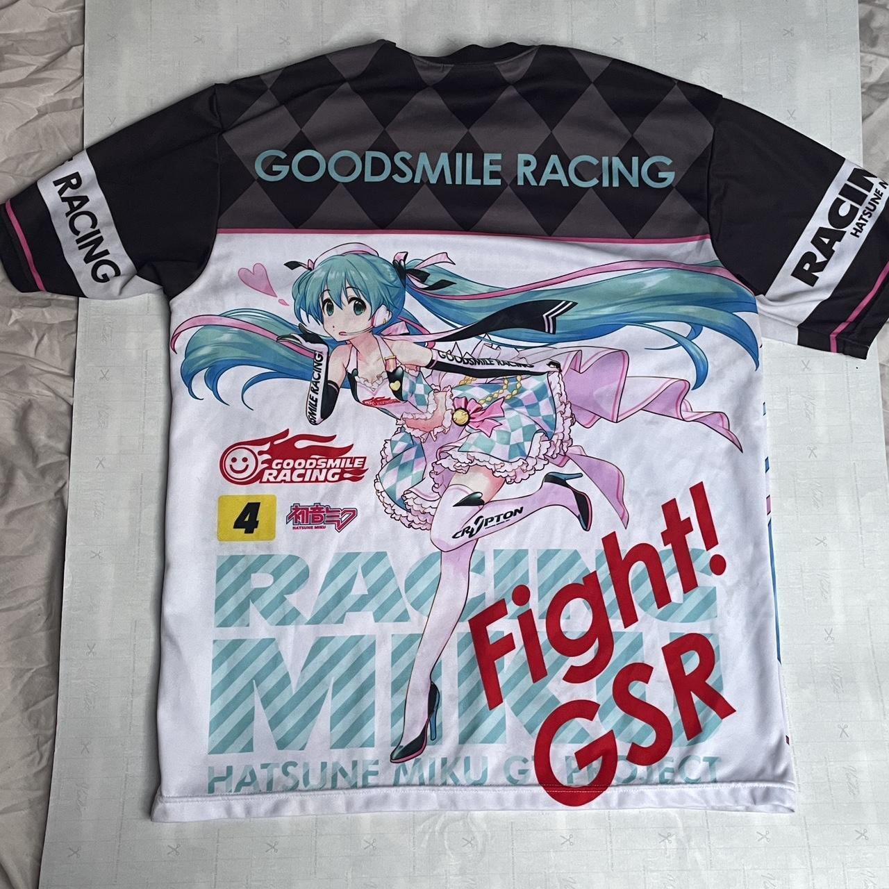 Miku Goodsmile Racing Cycling Shirt in L Bought at... - Depop