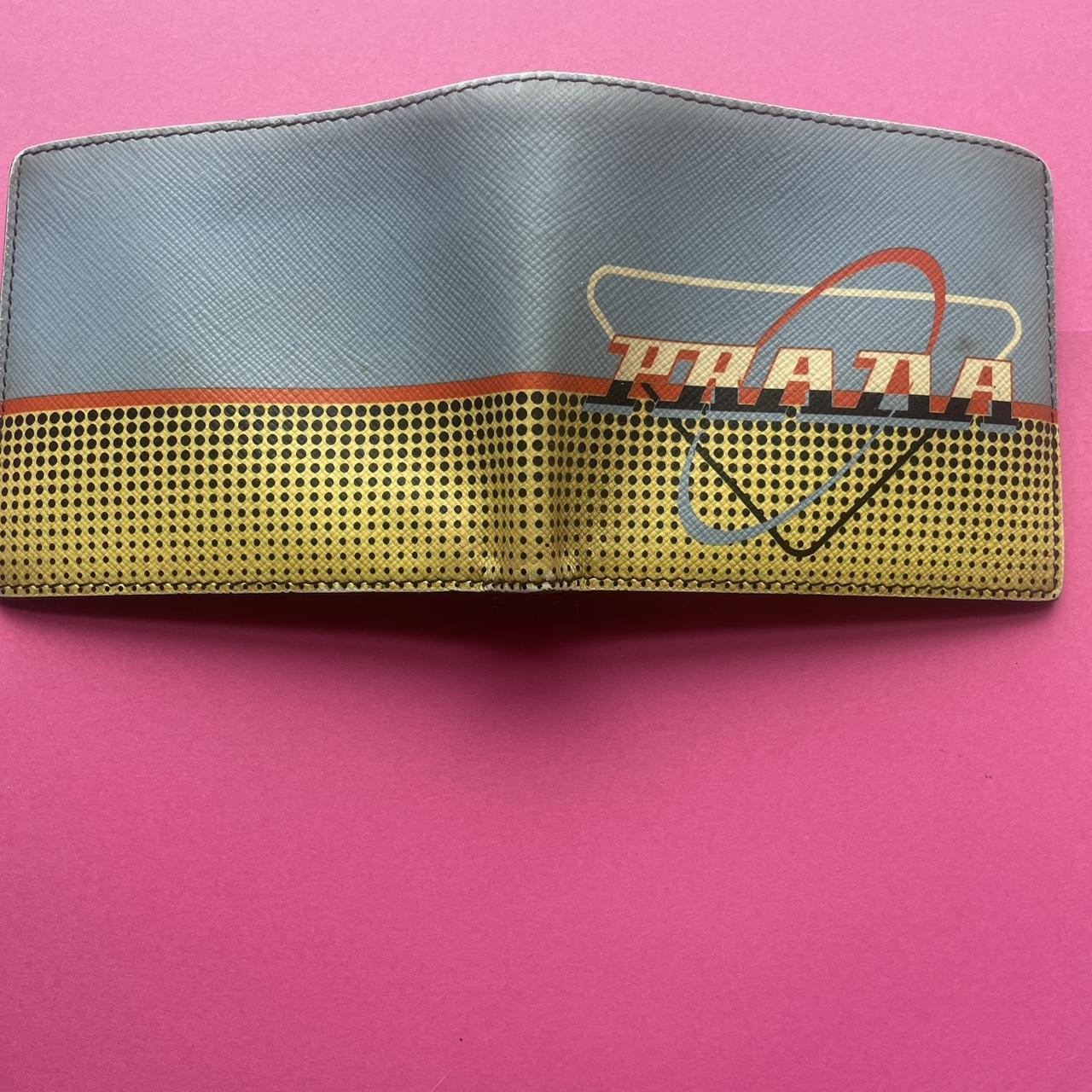 Prada Logo Wallet from 2019 with Authentication Card... - Depop