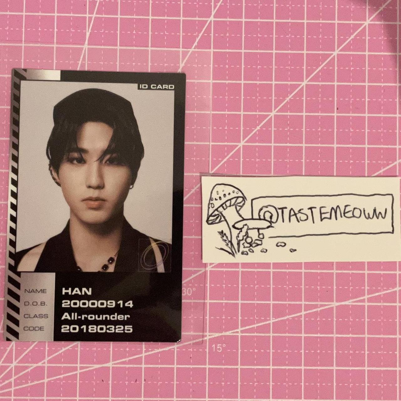 Up for trade Han Jisung stray kids oddinary ID... - Depop