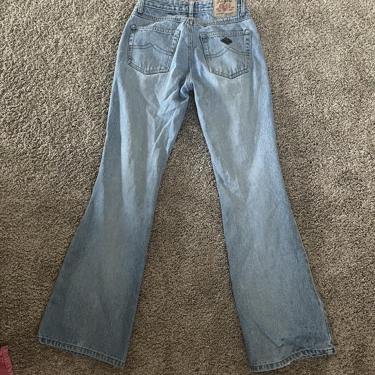 Angels Women's Blue Jeans | Depop