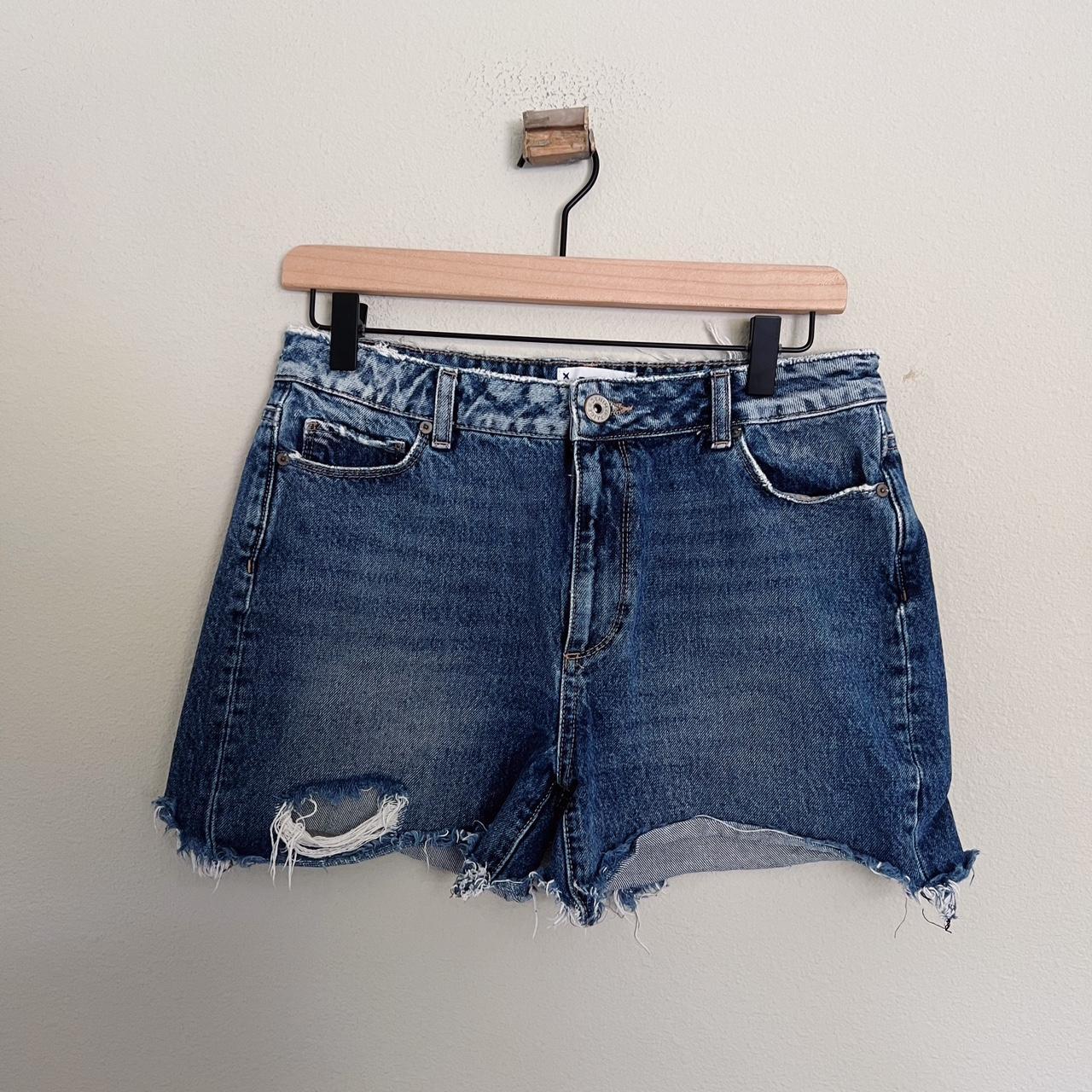 paige denim shorts these super cute shorts have... - Depop