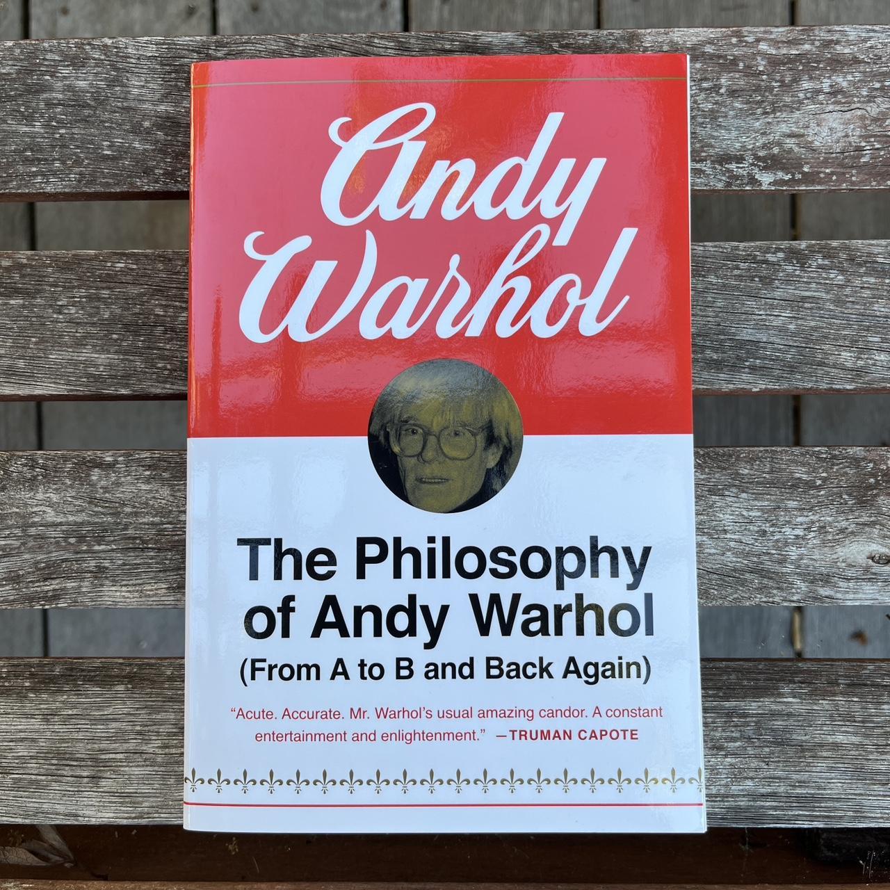 The Philosophy of Andy Warhol in perfect condition!... - Depop