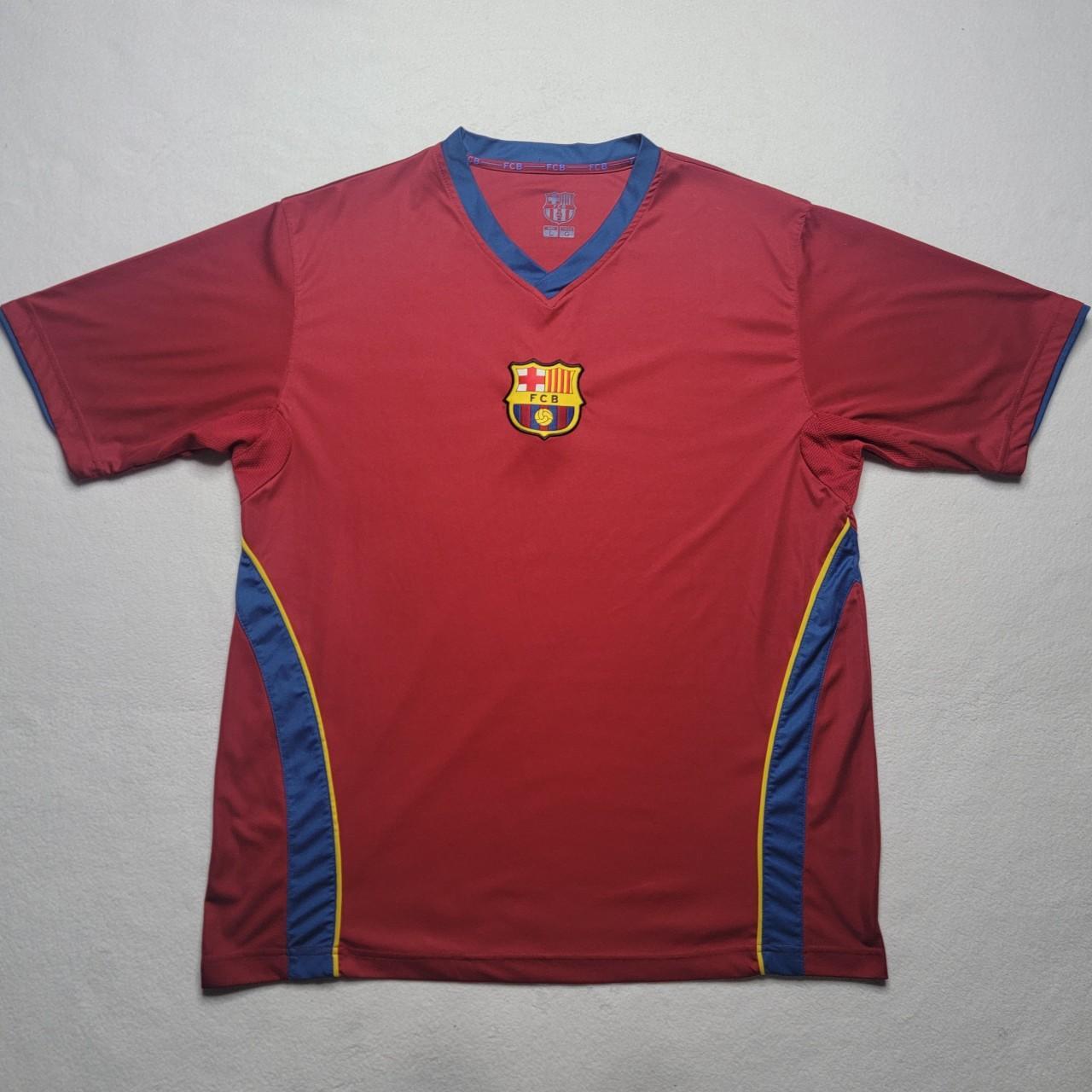 FCB Barcelona Soccer Jersey Futbol Kit Men's Size... - Depop