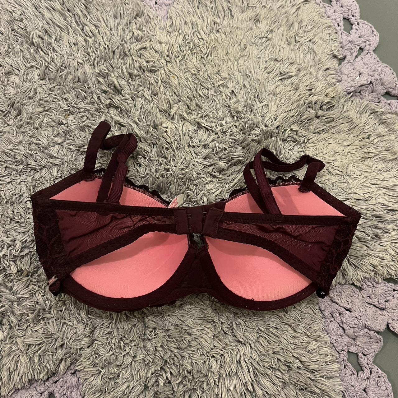 Maroon Bra 🍒 Brand: Victorias Secret Condition:... - Depop