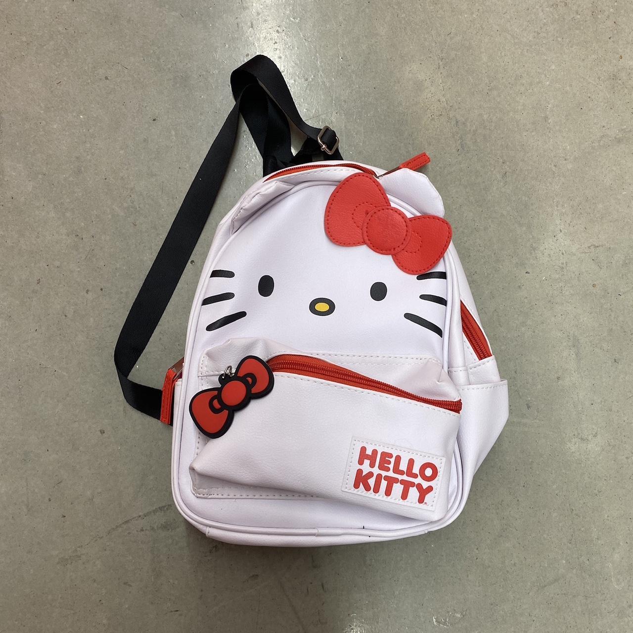 Hello Kitty brand faux leather backpack Brand new... - Depop