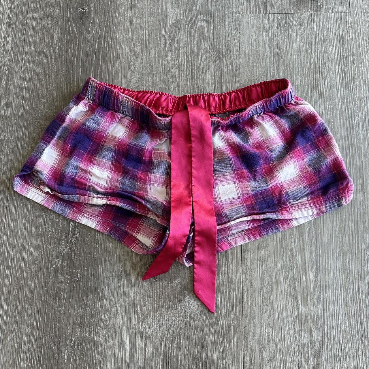 y2k star garage sleepwear super cute short shorts... - Depop