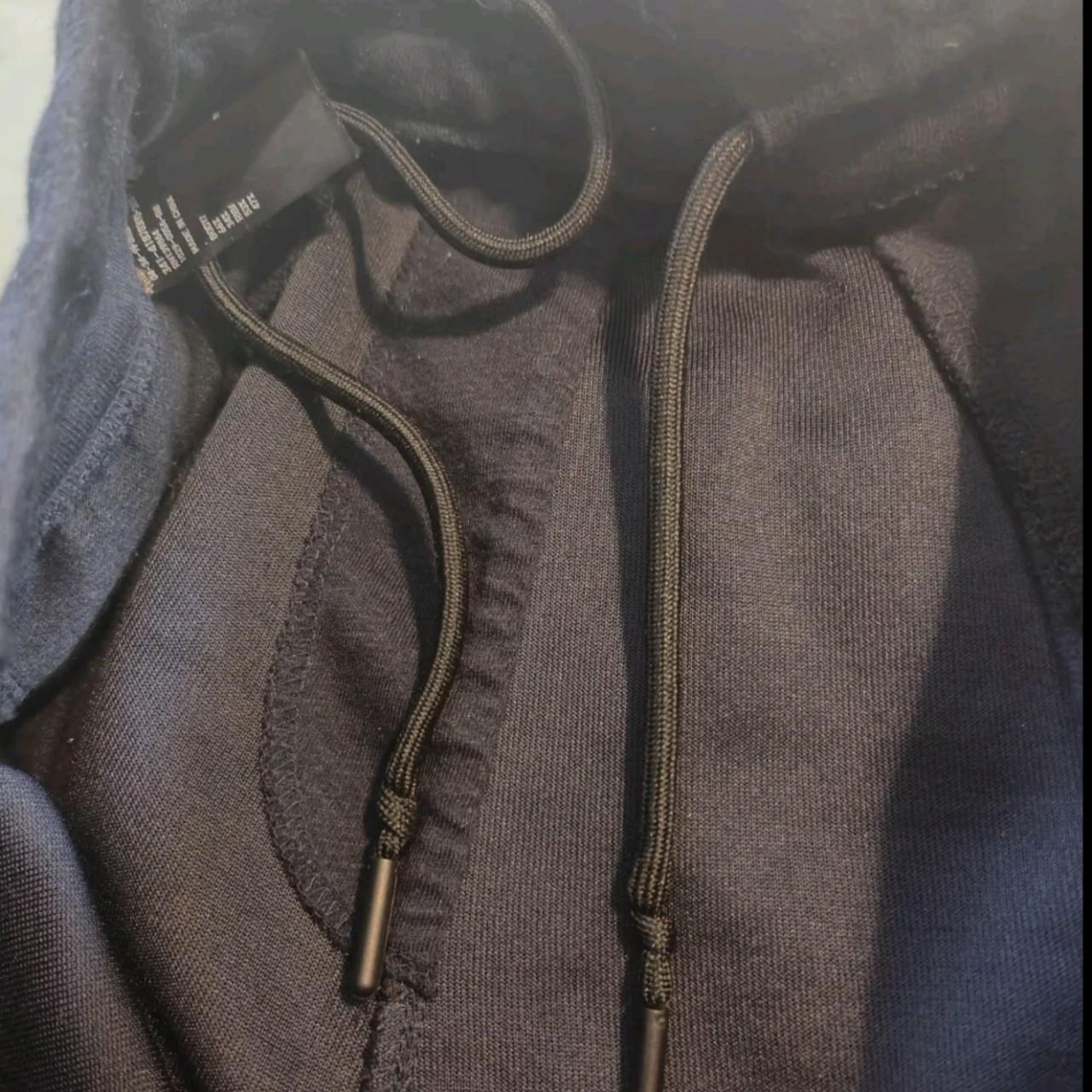 Uniqlo Navy Blue Joggers Track Lounge Pants Zip... - Depop