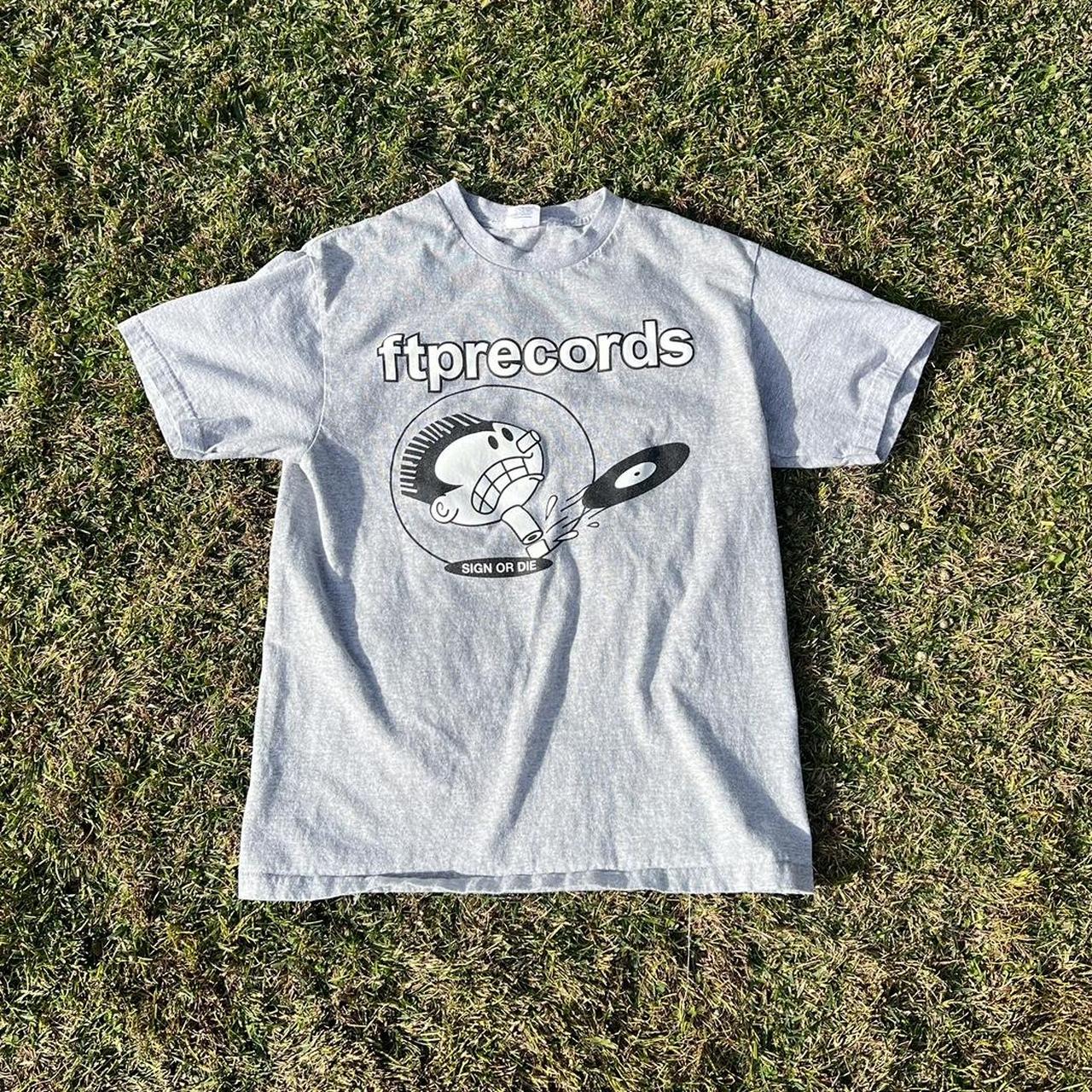 FTP Men's Grey T-shirt | Depop