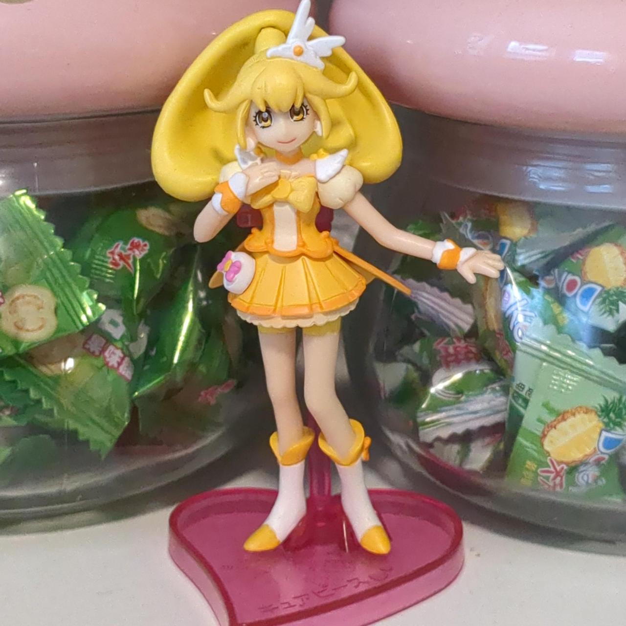 Precure Cure Peace Figure 💛 Small 10" figure... - Depop
