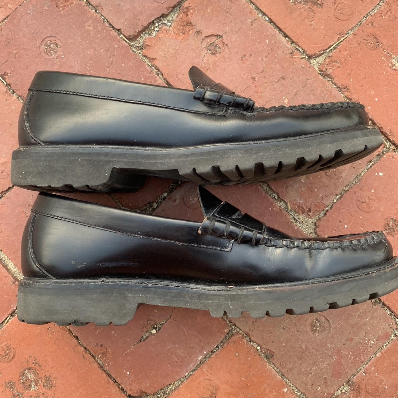 GH Bass Weejuns Larson 90s Loafers Size 8 -... - Depop