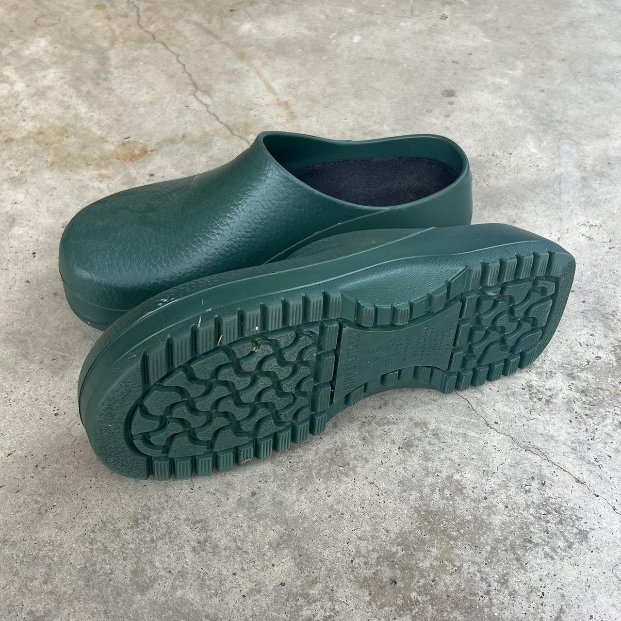 Birkenstock Birks Rubber Clogs Men’s 12 barely worn... - Depop