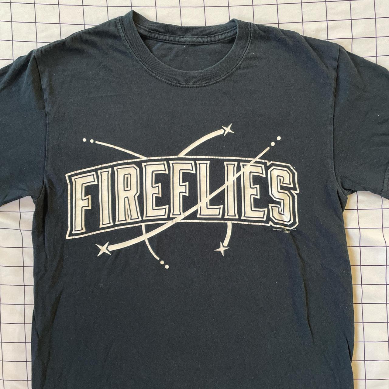Black and white ‘Fireflies’ Columbia SC baseball... | Depop
