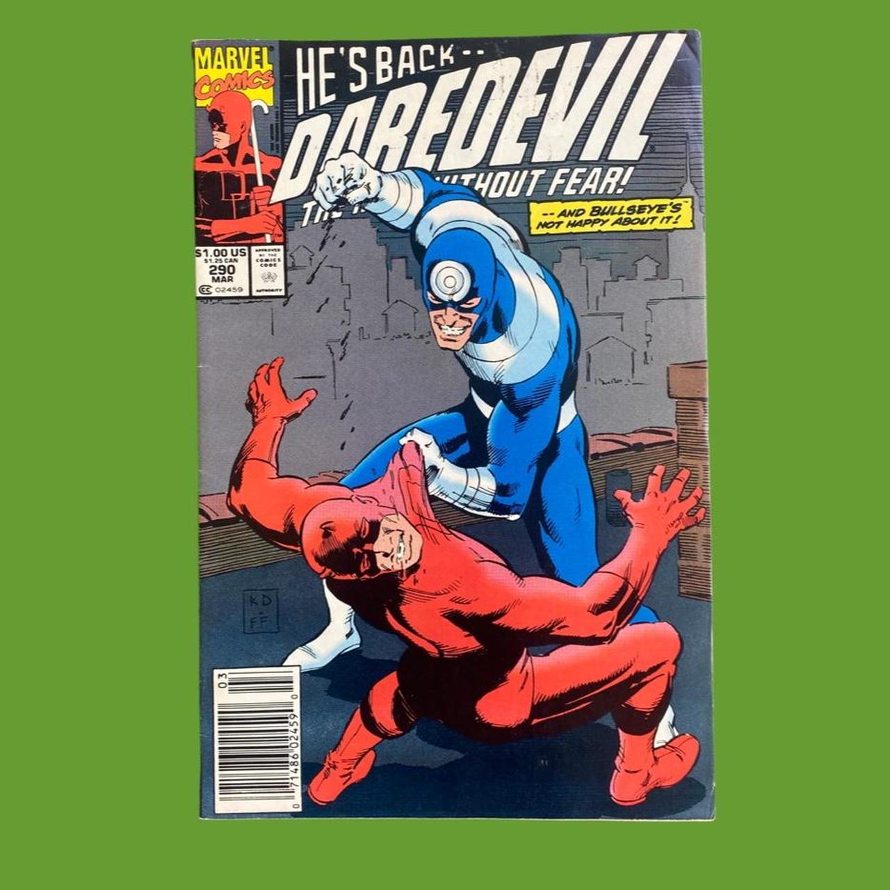 Daredevil #290 Vintage 90’s Marvel comic... - Depop