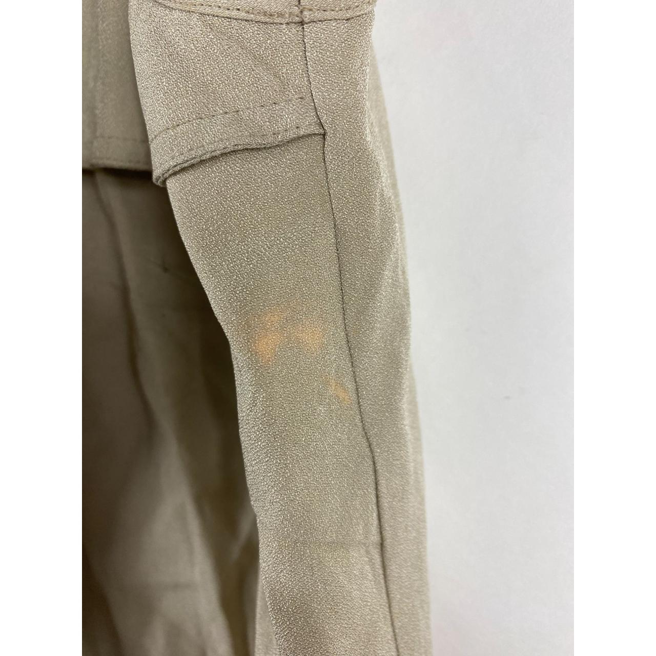 Burberry London Drape Vest Beige Size 42 Women's... - Depop