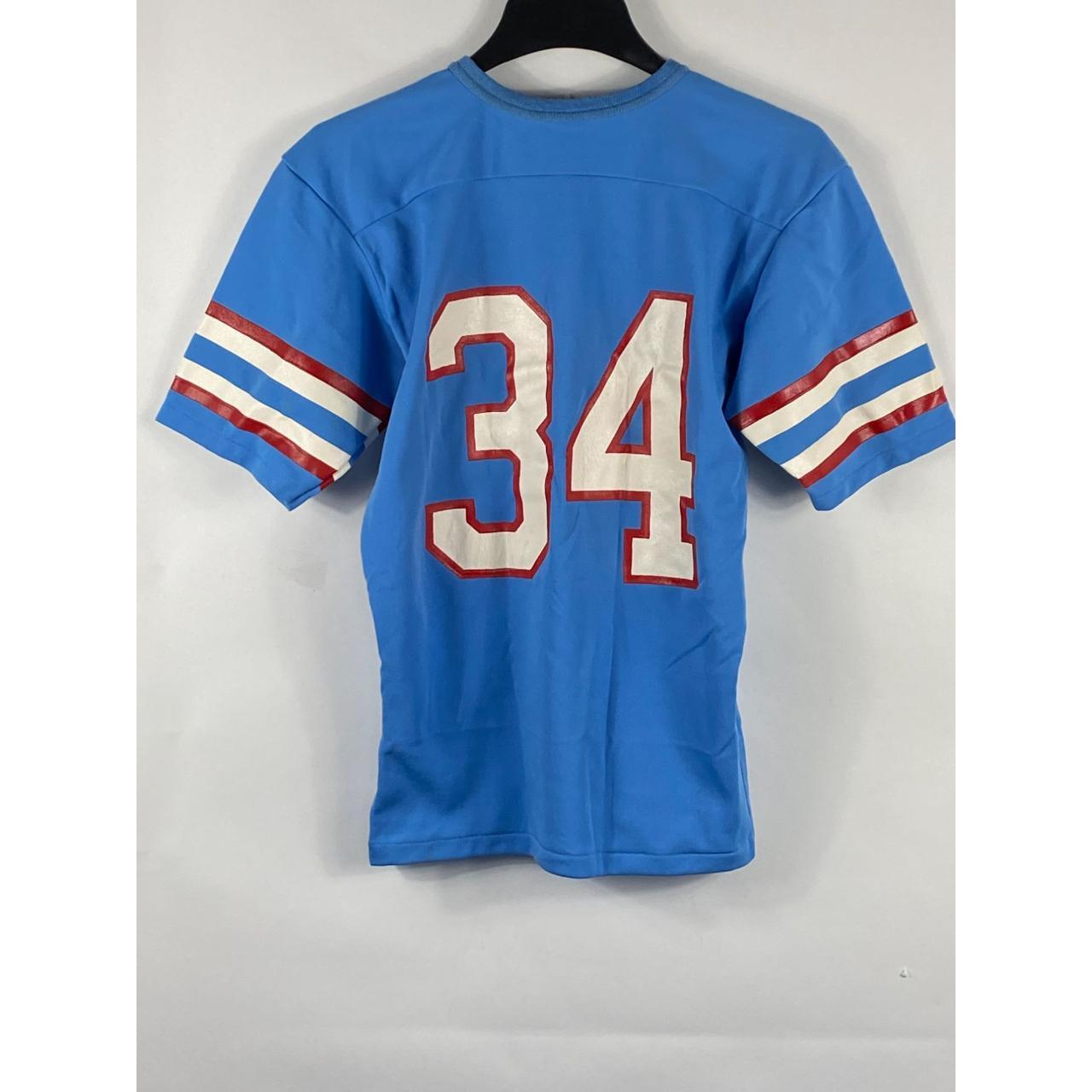 Vintage Rawlings NFL Tennessee Oilers #34 Jersey... - Depop