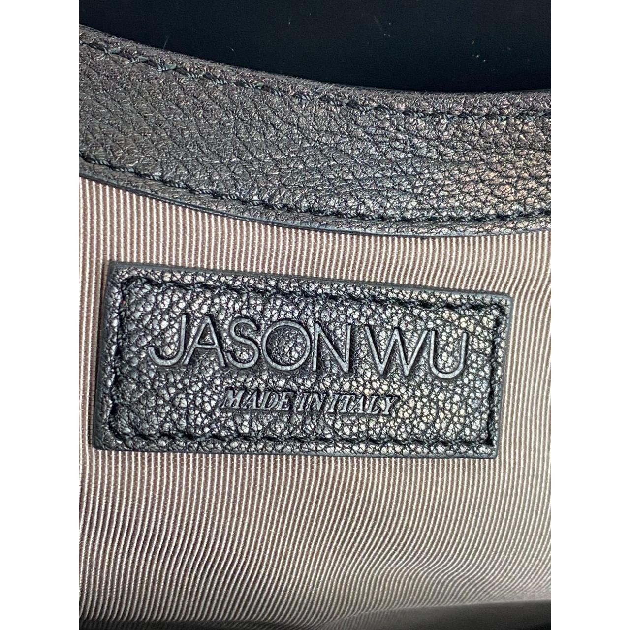 Jason Wu Leather Studded Daphne Clutch Bag Black... - Depop