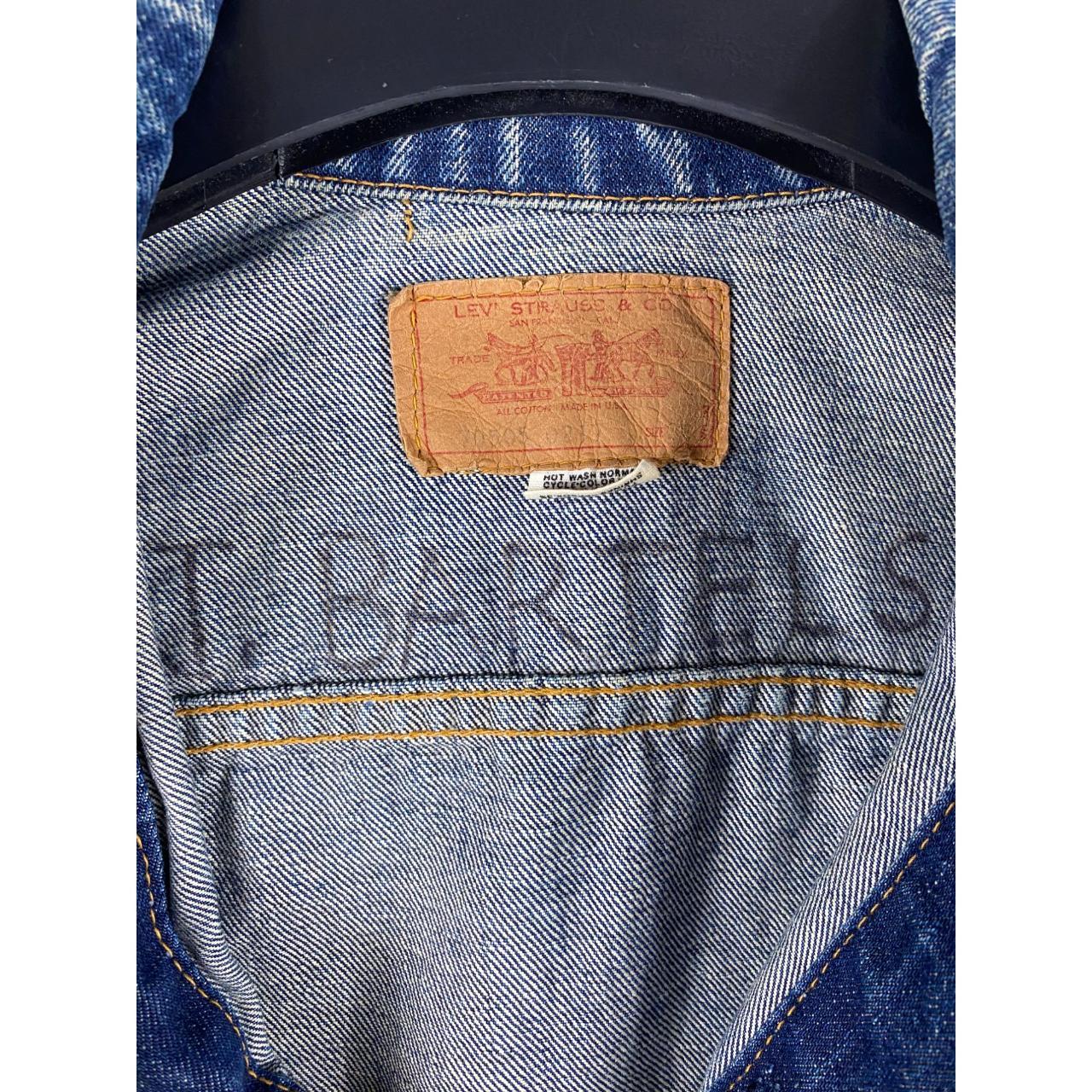 Vintage 70's Levi's 70505 0217 Blank Tab Type III... - Depop