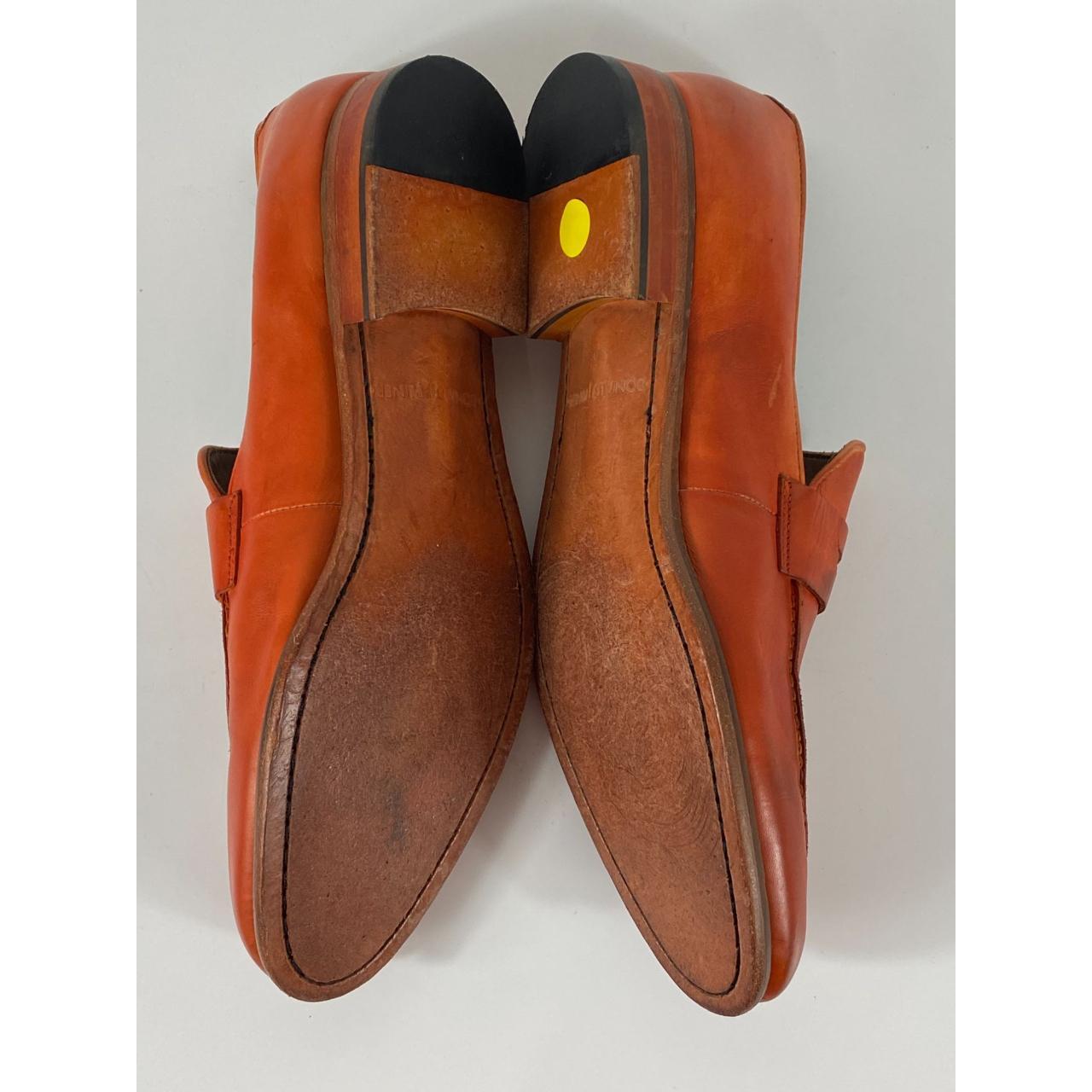 Donald J Pliner ZAN-D9 Penny Tang Leather Loafers... - Depop