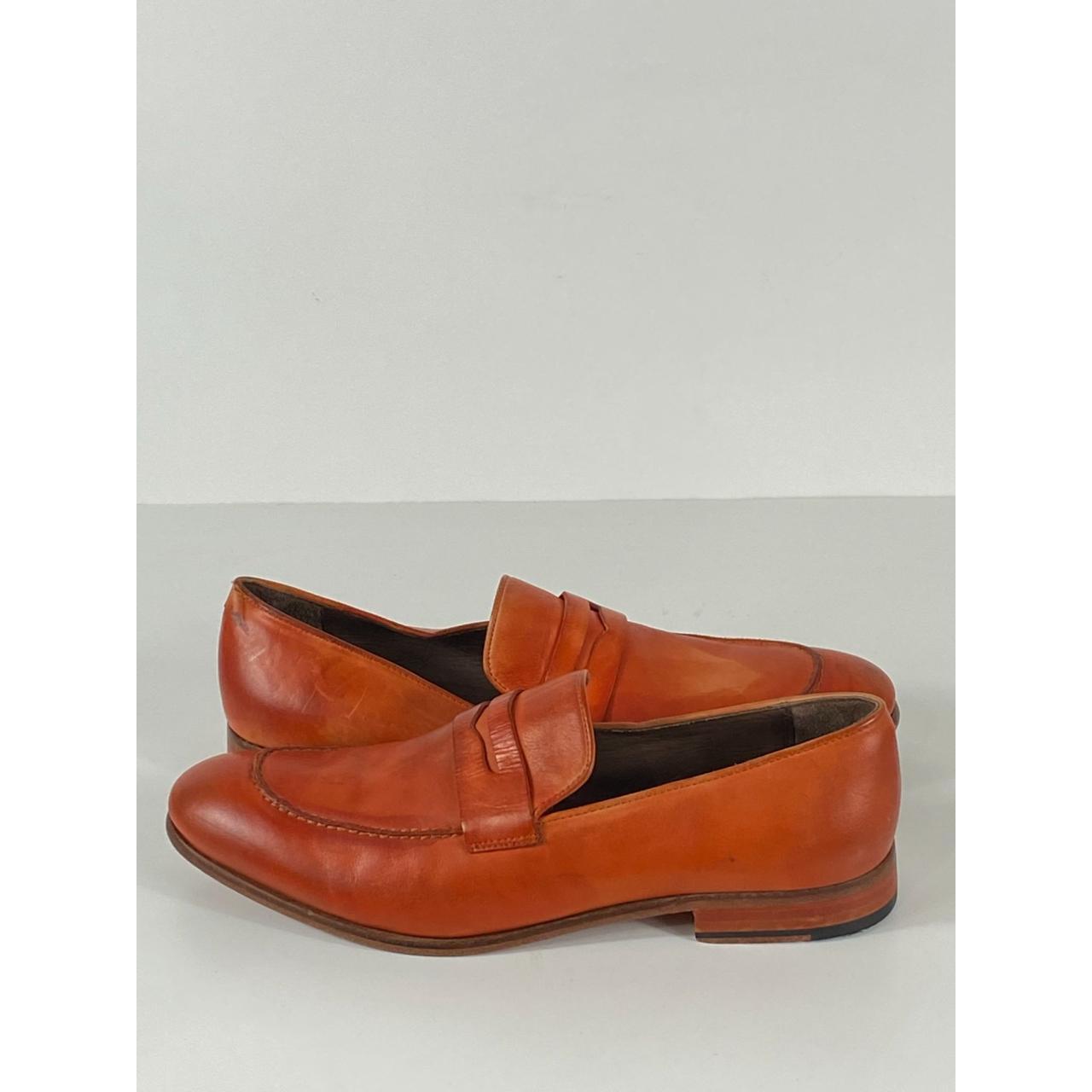 Donald J Pliner ZAN-D9 Penny Tang Leather Loafers... - Depop