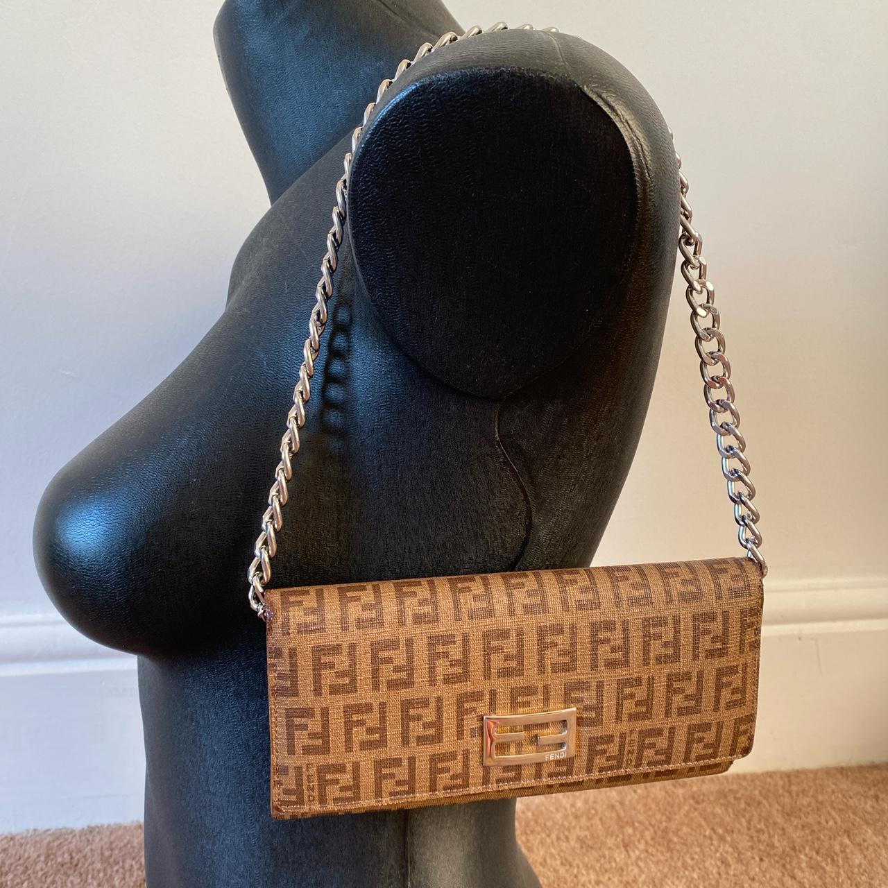 Authentic FENDI shoulder bag /purse with original... - Depop