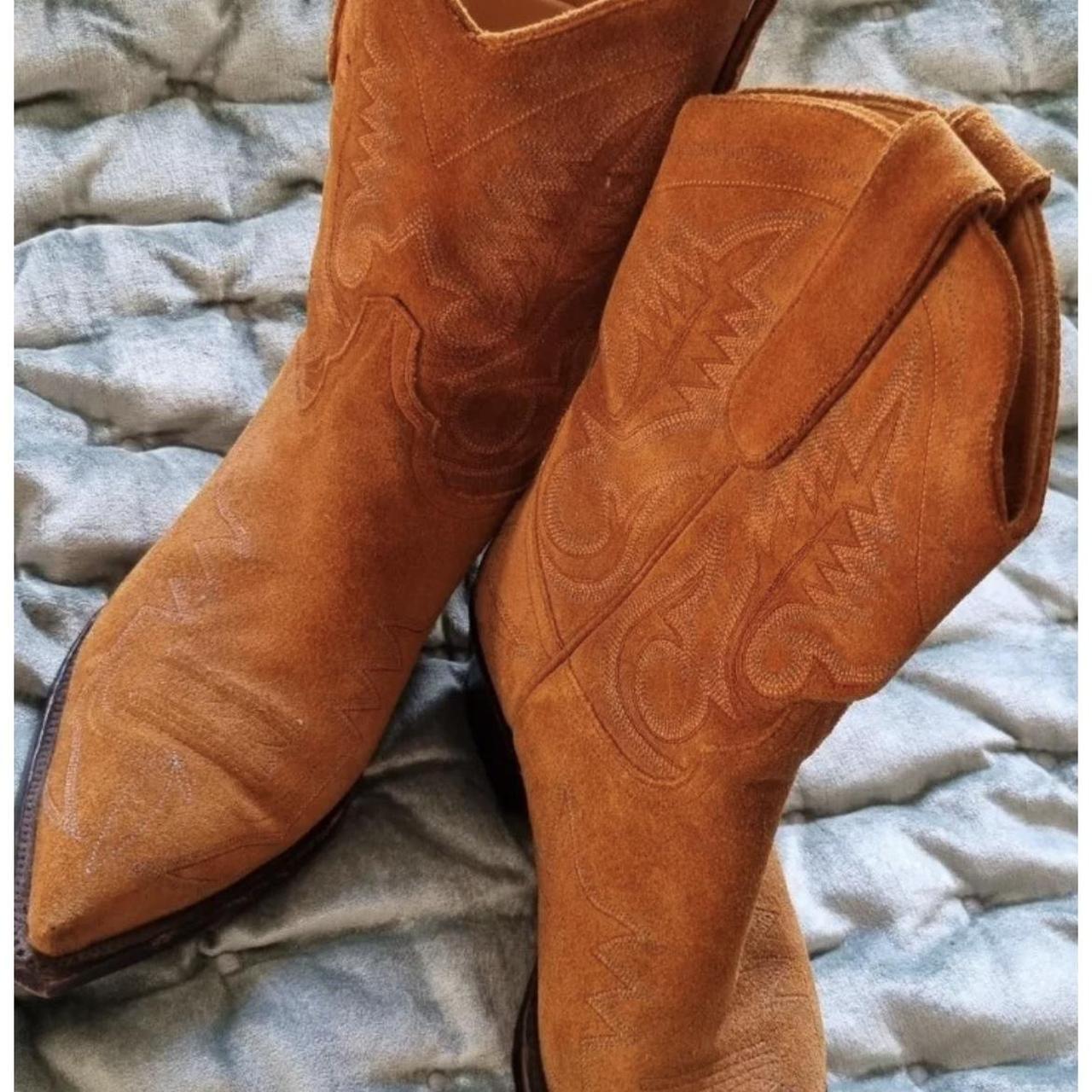R Soles x Judy Rothschild Cowboy Boots made in... - Depop