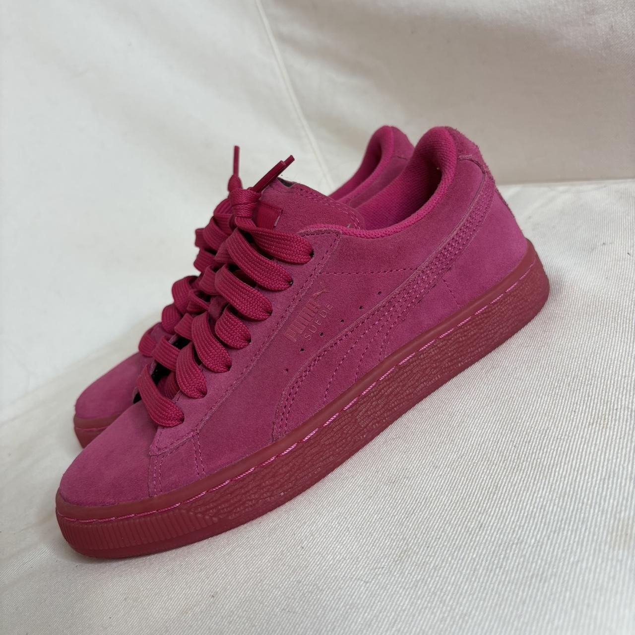 Pink puma suede size 5 store