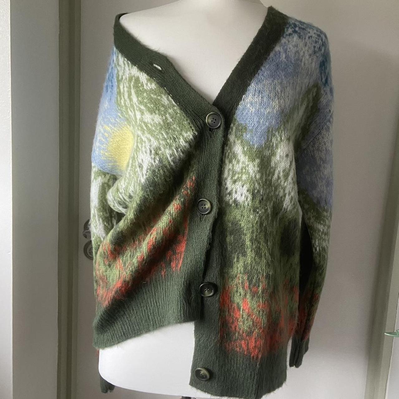 🏔️ gorgeous landscape cardigan 🏔️ brand new with... - Depop