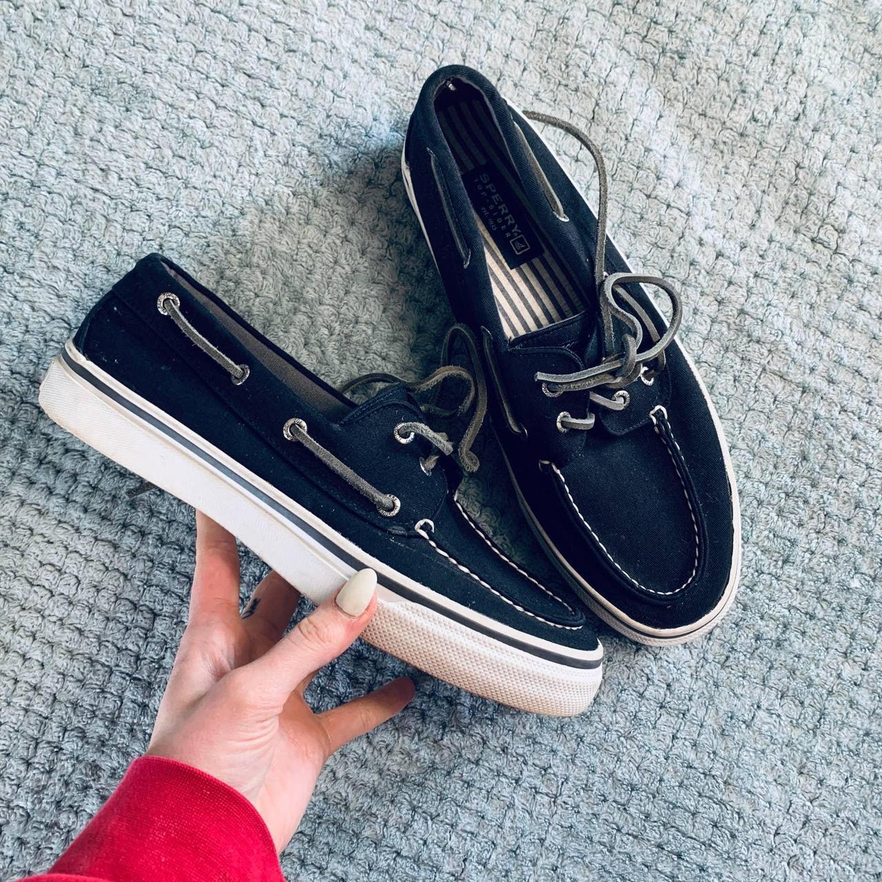Sperry Men's Blue Boat-shoes | Depop